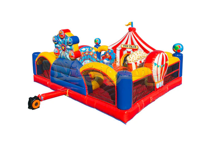 Ninja Jump Carnival Playland - BB2135 – Bouncy Trampolines