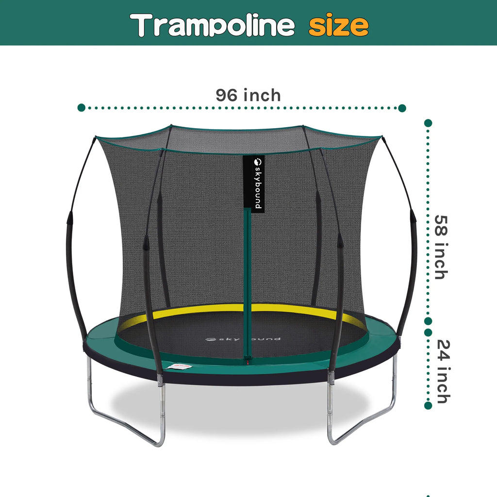 SkyBound Springless Trampoline - 8 FT – Bouncy Trampolines